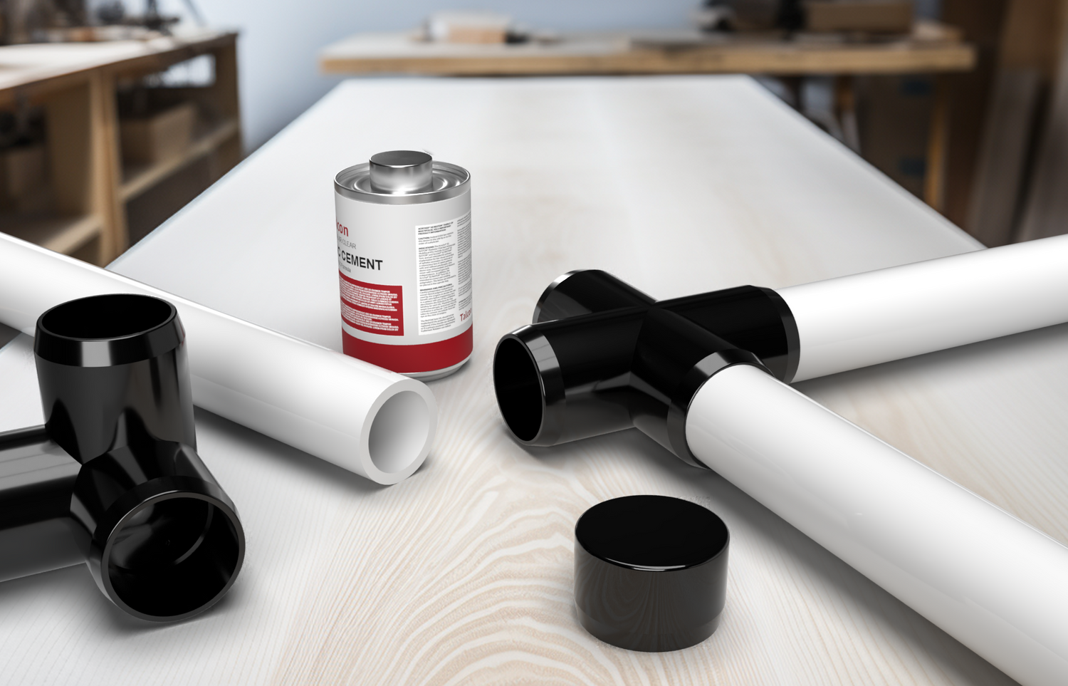 Furniture Grade PVC Fittings, Pipe and Accessories | FORMUFIT