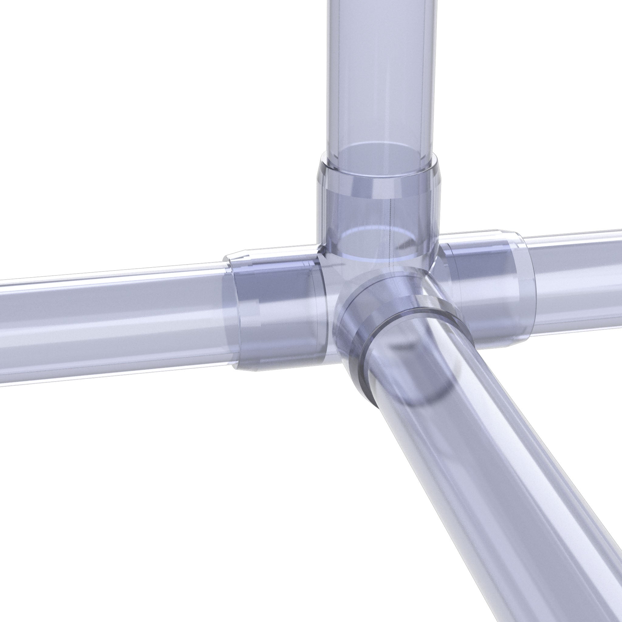 Clear PVC Fittings & Accessories | Furniture Grade – FORMUFIT