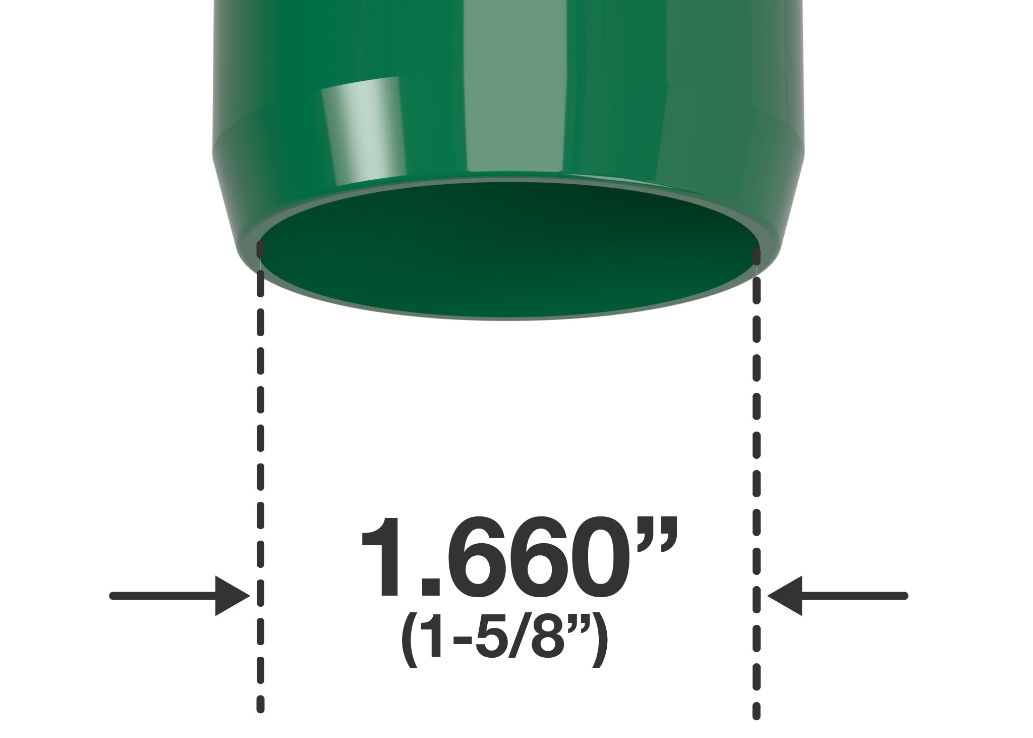 1-1/4 inch Size PVC Fittings and Pipe - Furniture Grade | FORMUFIT