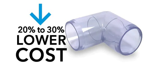 Clear PVC Pipe & Fittings – FORMUFIT