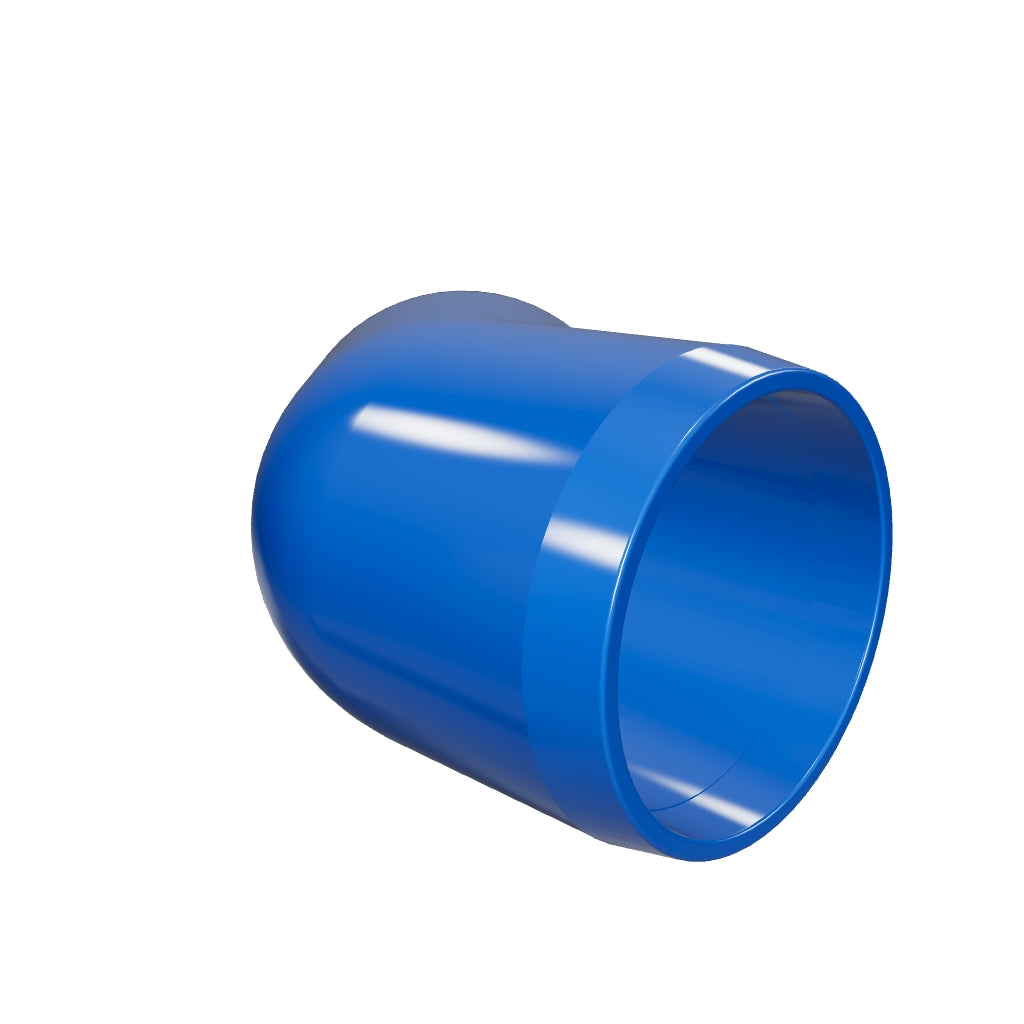 1 in. 45 Deg Furniture Grade PVC Elbow Fitting - Blue | FORMUFIT