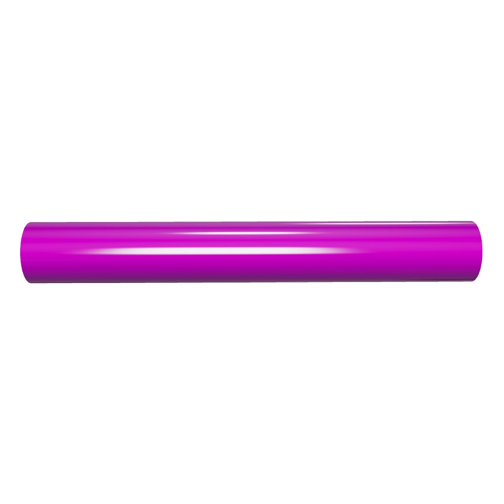 1 in. Sch 40 Furniture Grade PVC Pipe - Purple | FORMUFIT