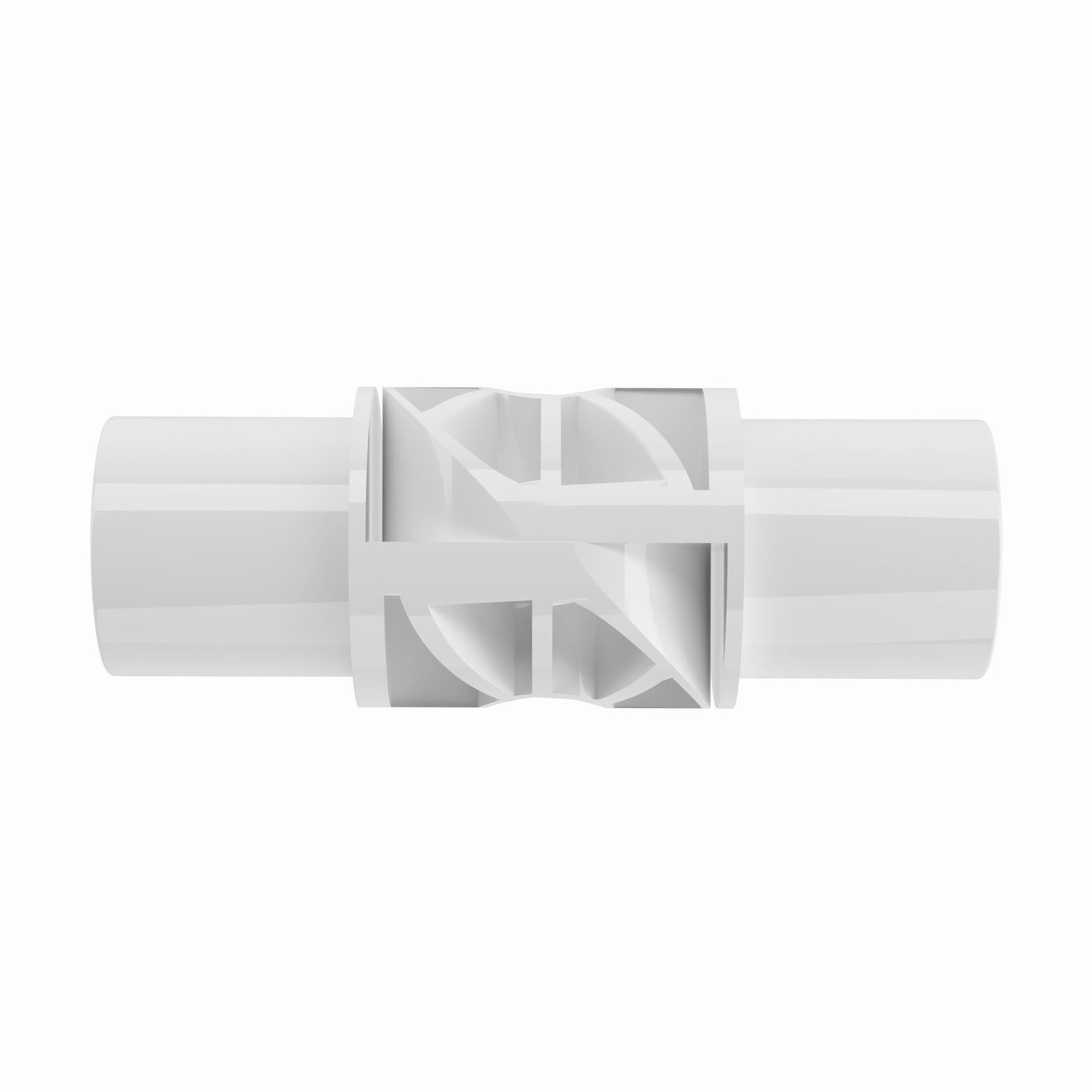 1-1/4" PVC Adjustable Elbow Fitting - Furniture Grade | FORMUFIT
