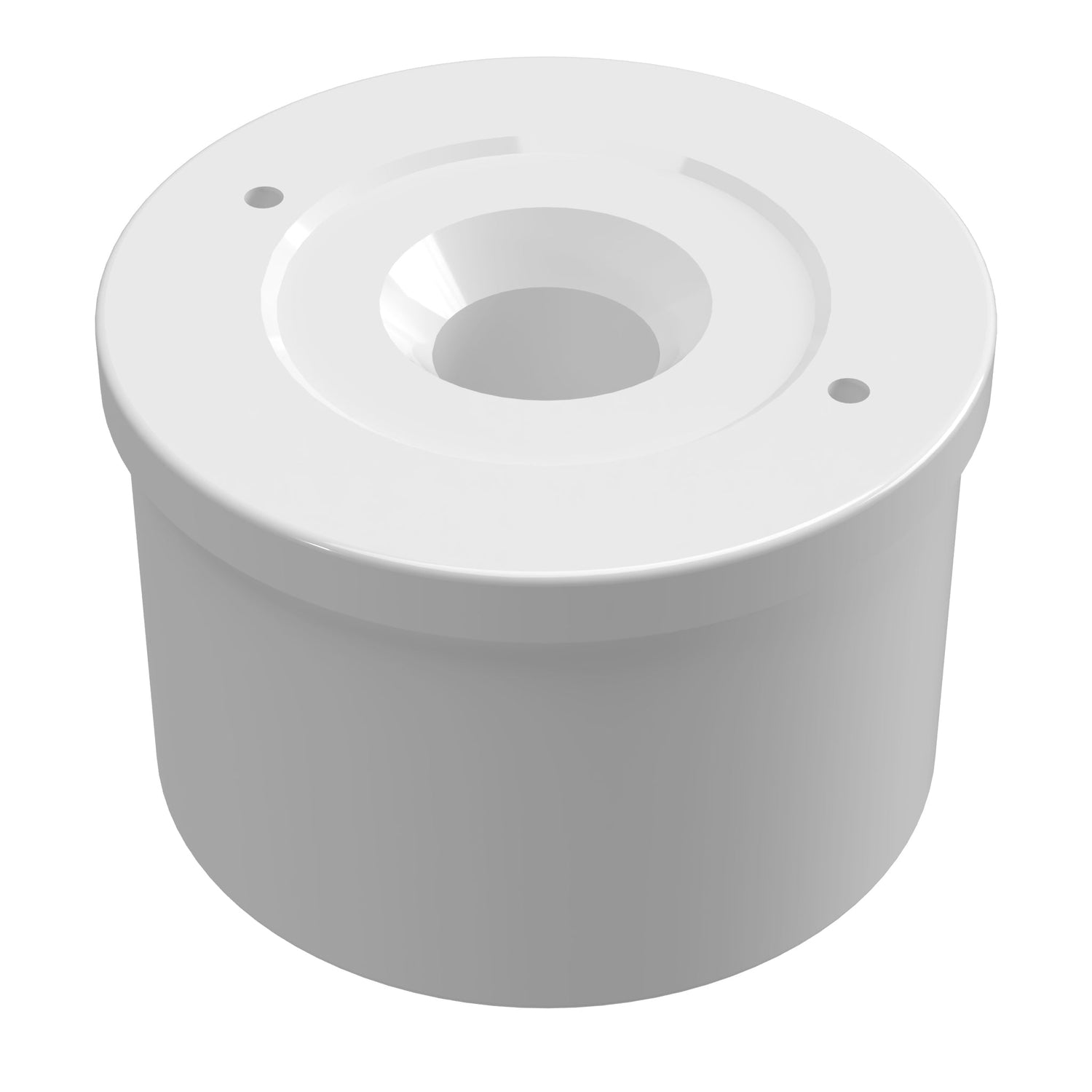 1-1/4 in. Caster Fitting Insert - Furniture Grade - White | FORMUFIT