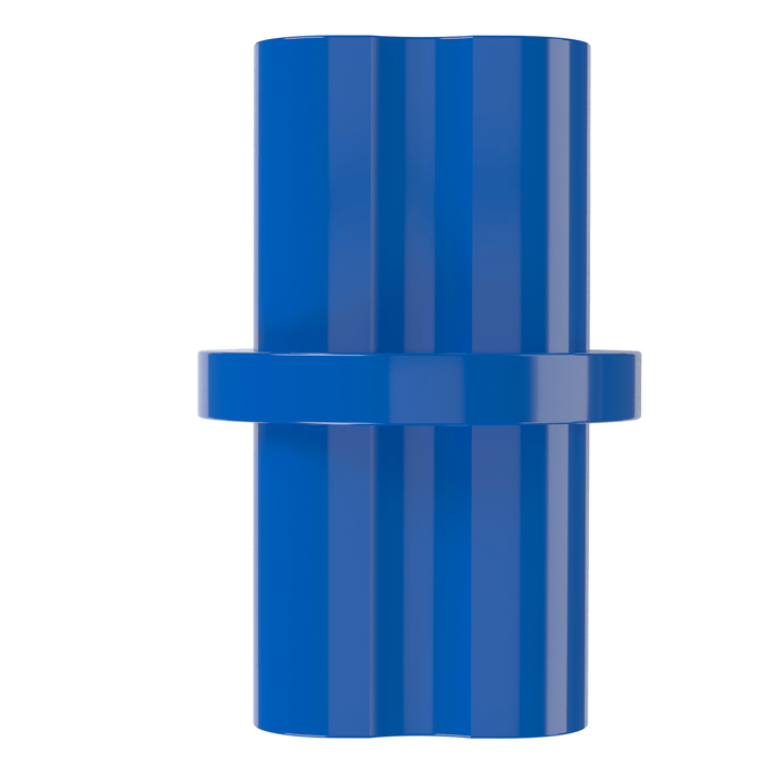1 in. Internal Furniture Grade PVC Coupling - Blue | FORMUFIT