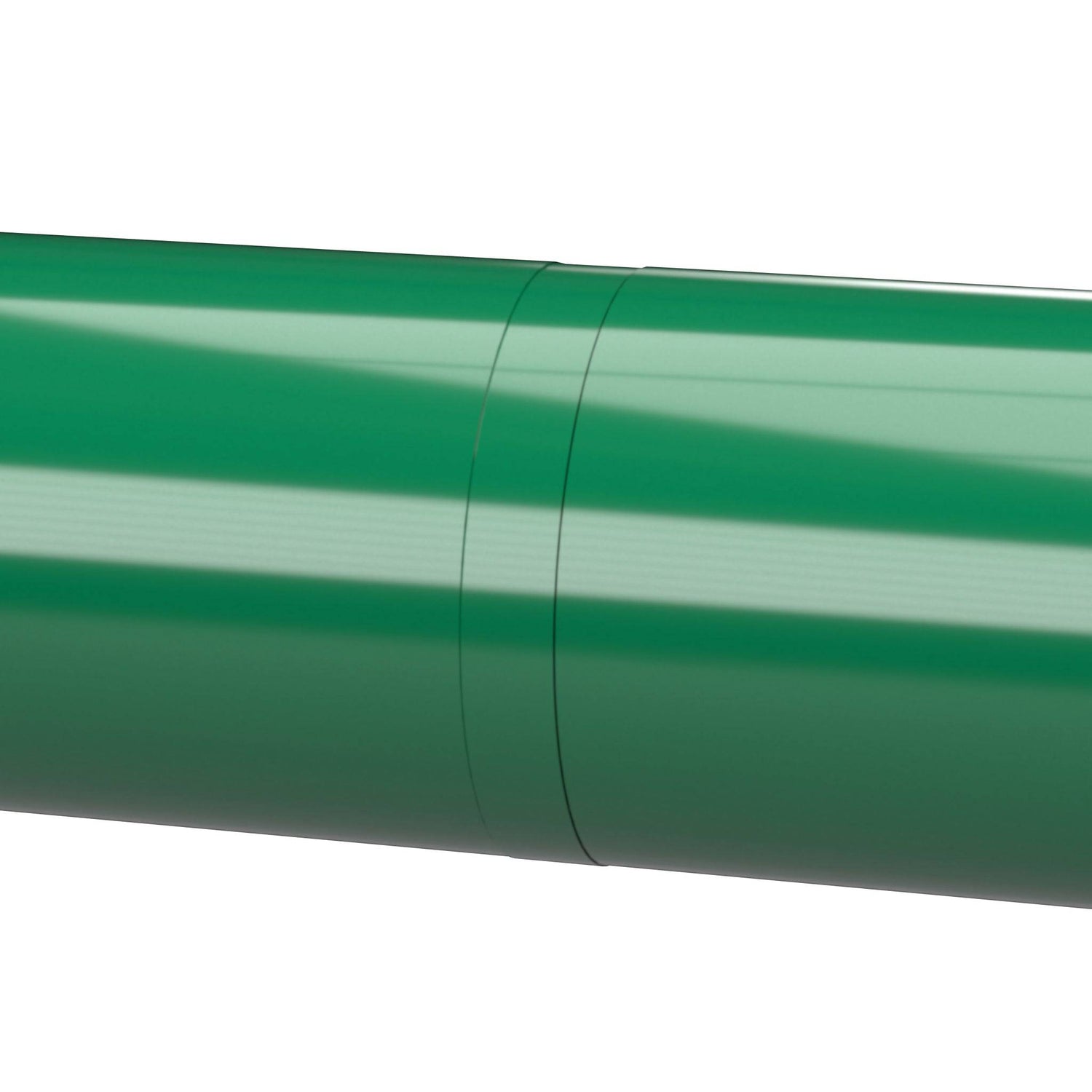 1 in. Internal Furniture Grade PVC Coupling - Green | FORMUFIT