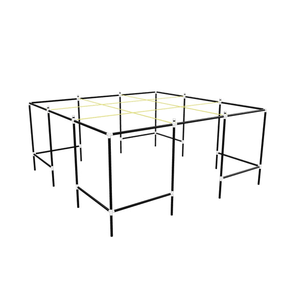 PVC 9-Square Game Plan - DIY PVC Project Plan | FORMUFIT