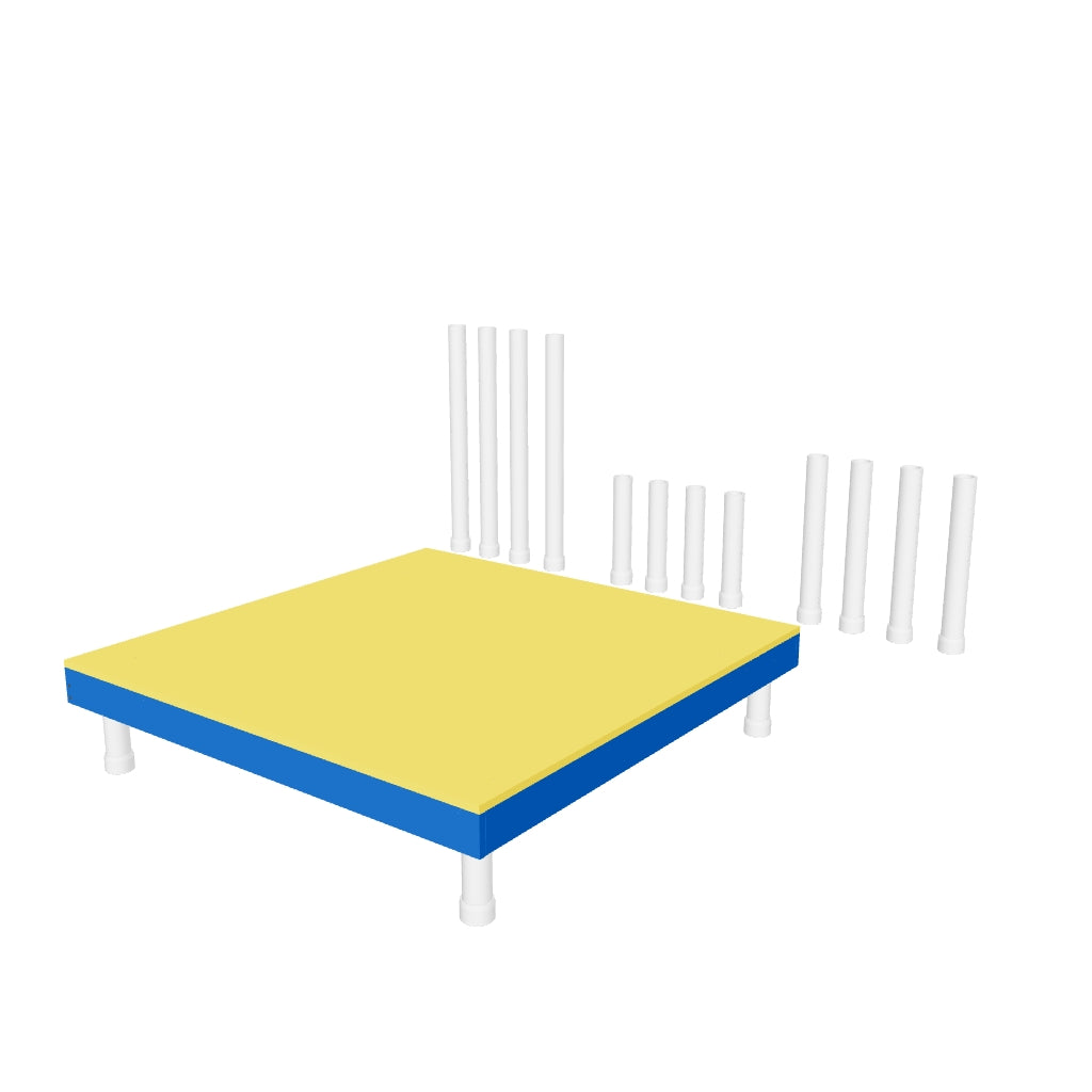PVC Dog Agility Pause Table Plan - DIY PVC Project Plan | FORMUFIT