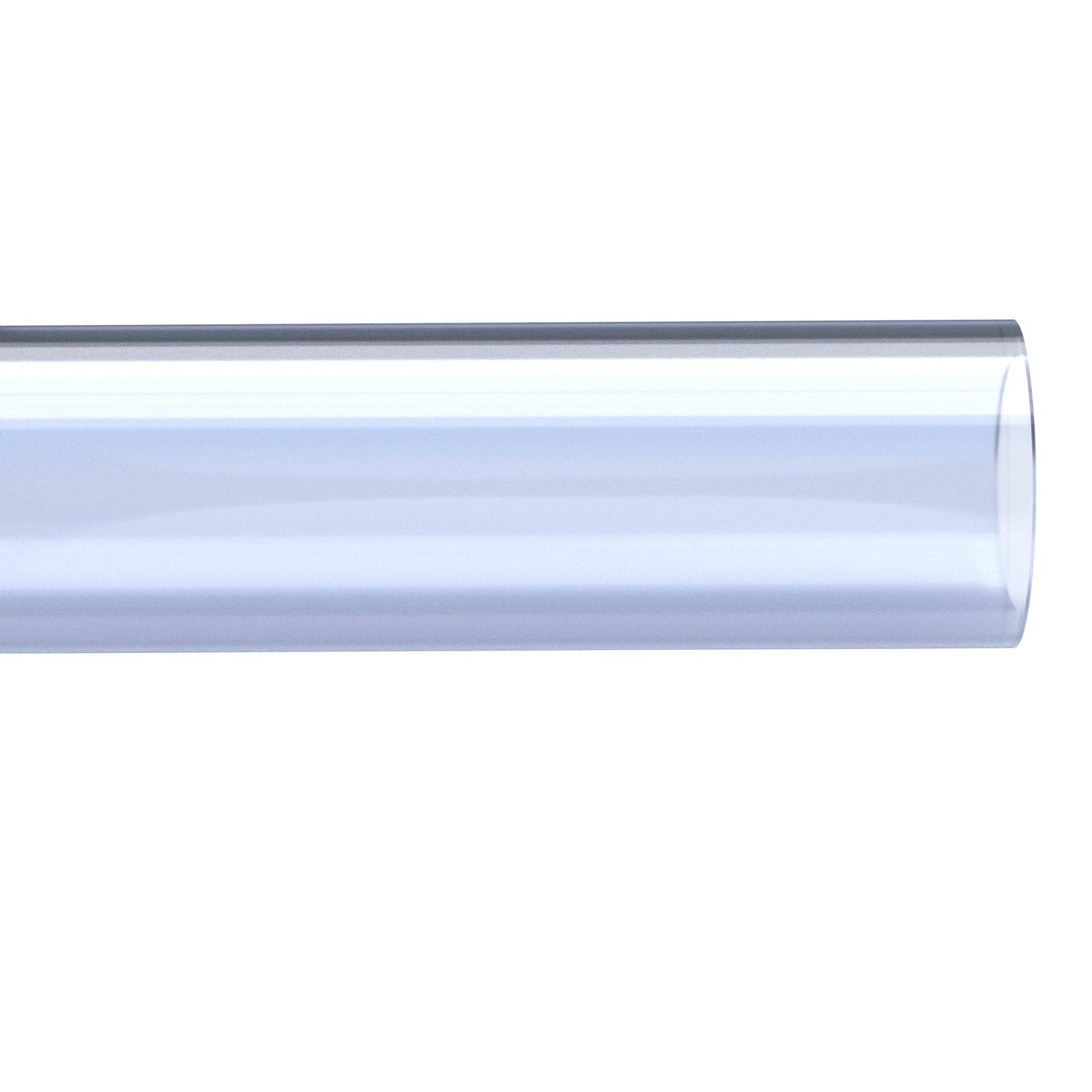 3/4 in. Sch 40 Furniture Grade PVC Pipe - Clear | FORMUFIT