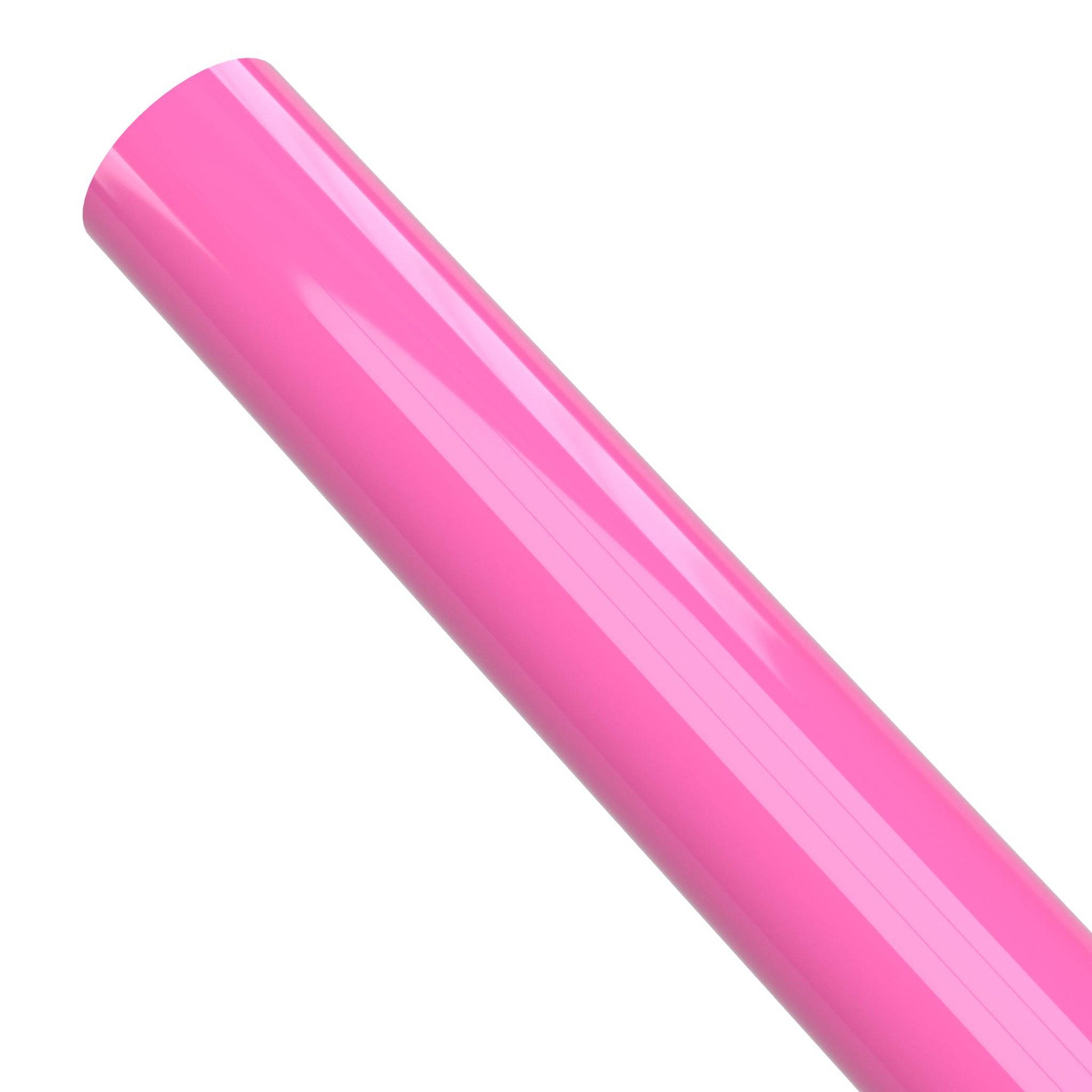 3/4 in. Sch 40 Furniture Grade PVC Pipe - Pink | FORMUFIT