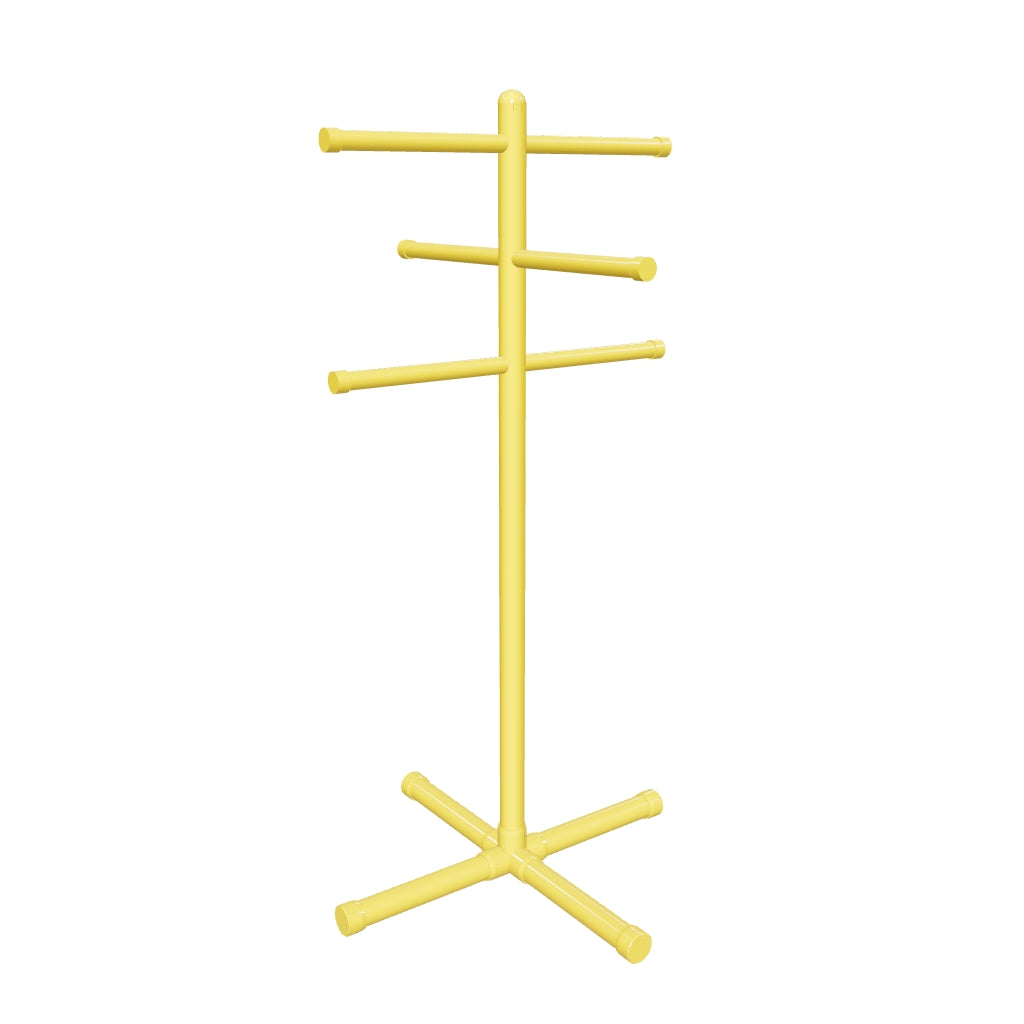 PVC Poolside Towel Tree Rack Plan - DIY PVC Project Plan | FORMUFIT