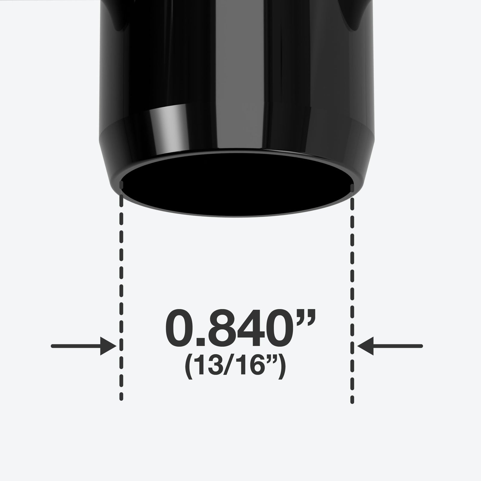 3-Way PVC Fitting Corner - Furniture Grade | FORMUFIT
