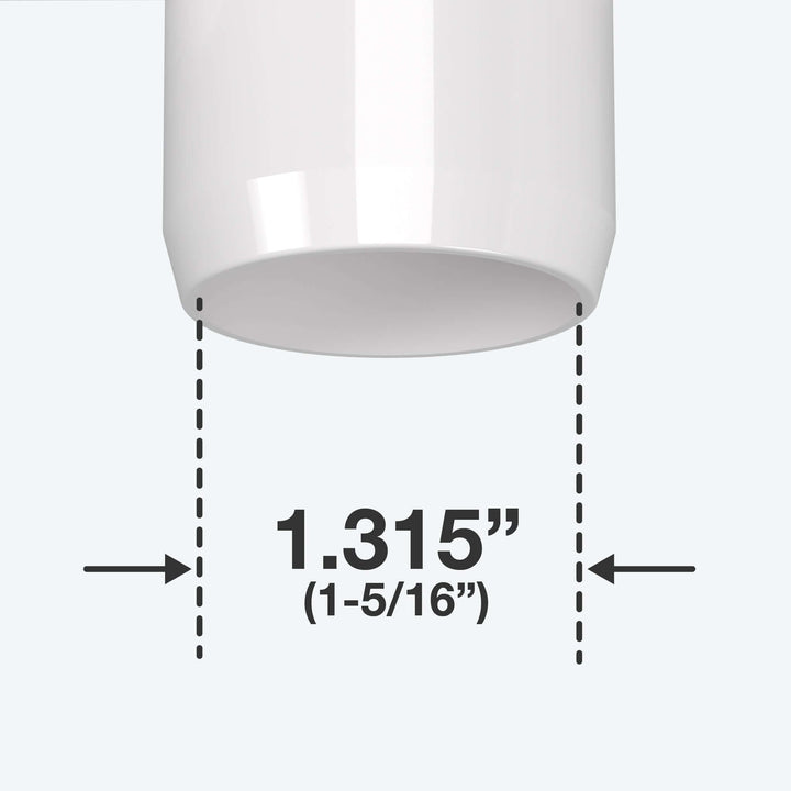 1 in. Size PVC Fittings and Pipe - Furniture Grade | FORMUFIT