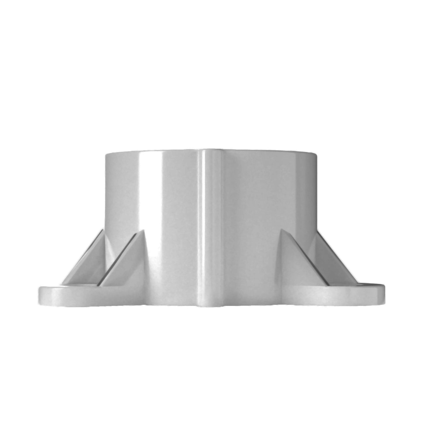 1-1/2 in. Table Screw Furniture Grade PVC Cap - Gray | FORMUFIT