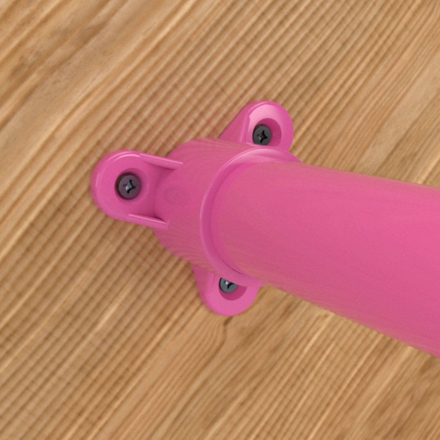 1 in. Table Screw Furniture Grade PVC Cap - Pink | FORMUFIT