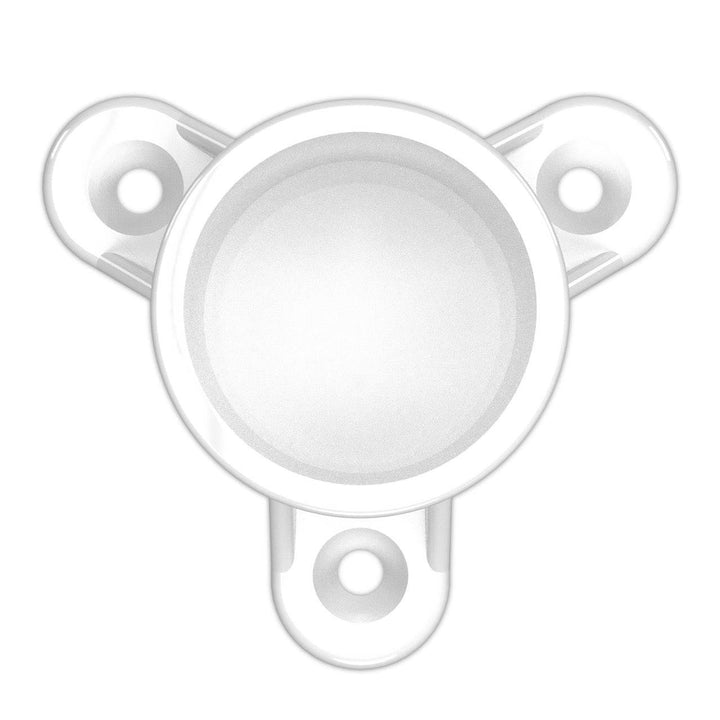 3/4 in. Table Screw Furniture Grade PVC Cap - White | FORMUFIT