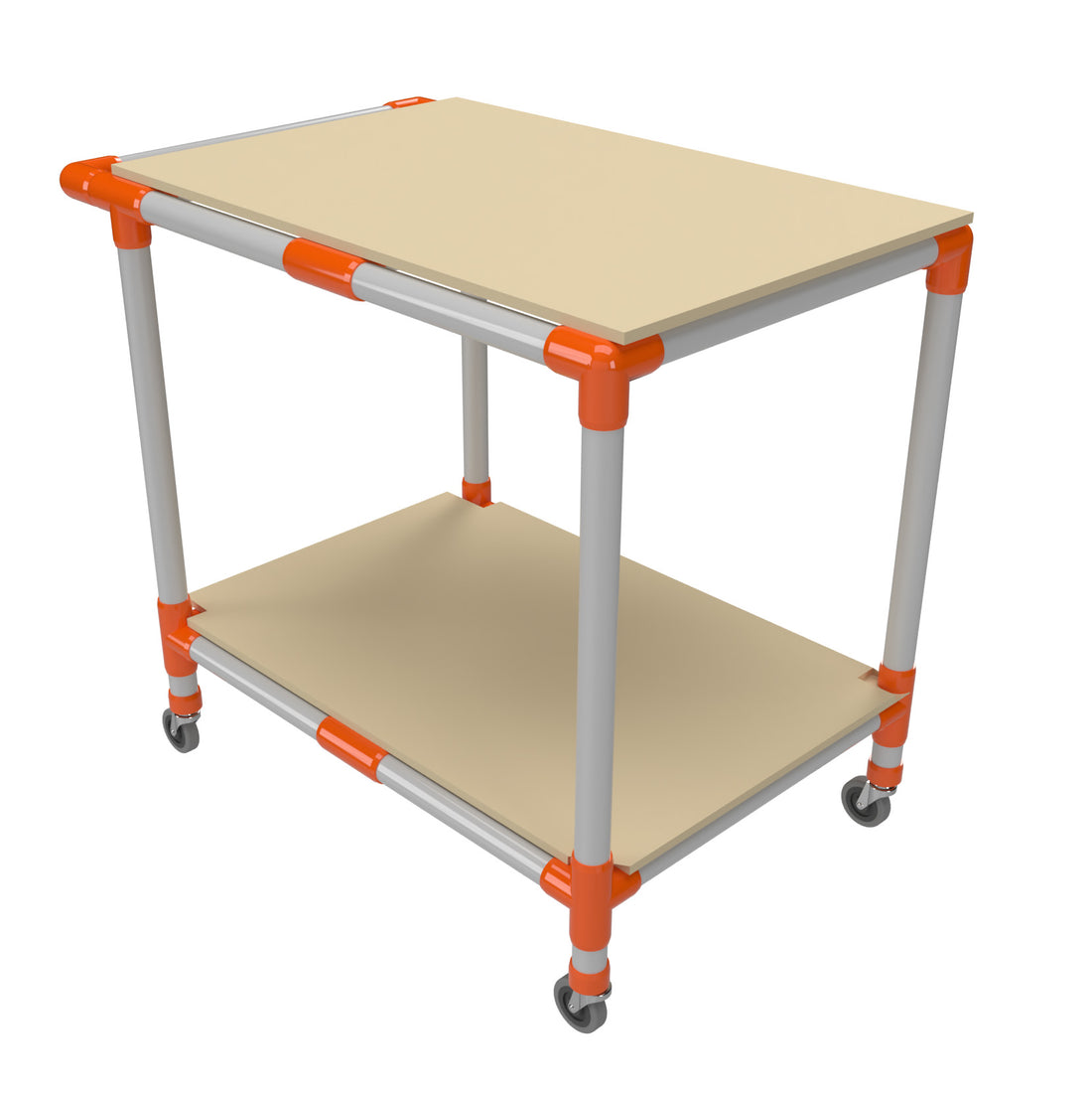 PVC Utility Cart Plan - DIY PVC Project Plan | FORMUFIT