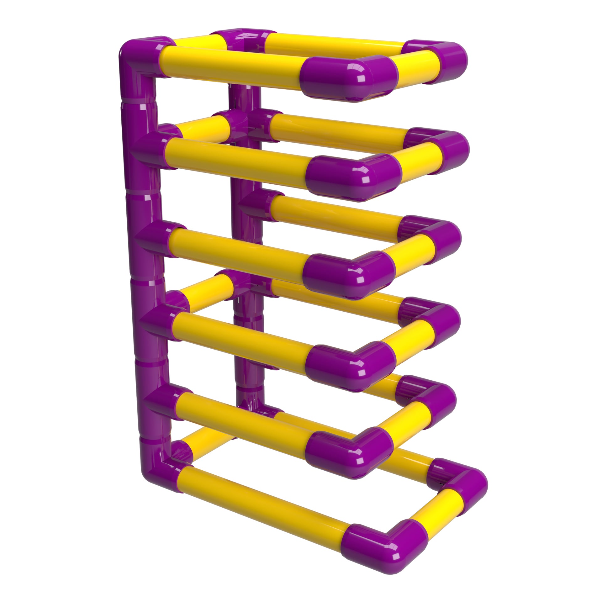 PVC Skateboard Rack Plan - DIY PVC Project Plan | FORMUFIT